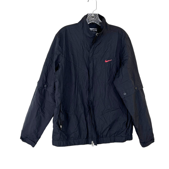Nike | Jackets & Coats | Nike Fitstorm Mens Large Jacket Snap Off ...